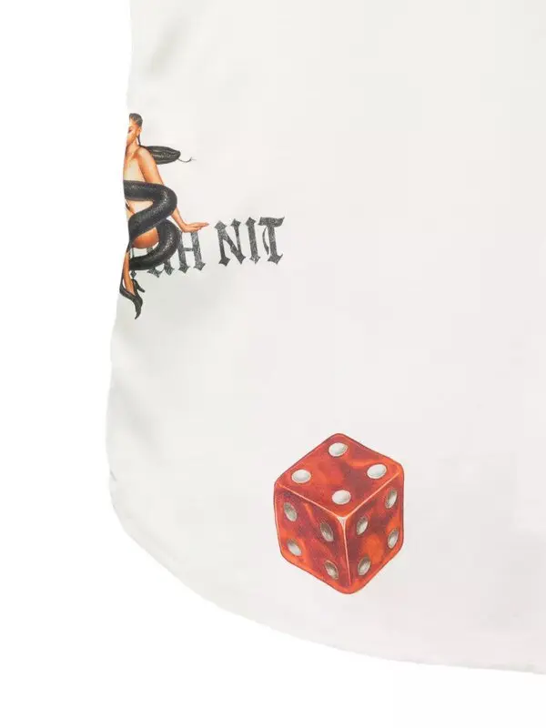 IH NOM UH NIT Graphic-print Short-sleeve Shirt