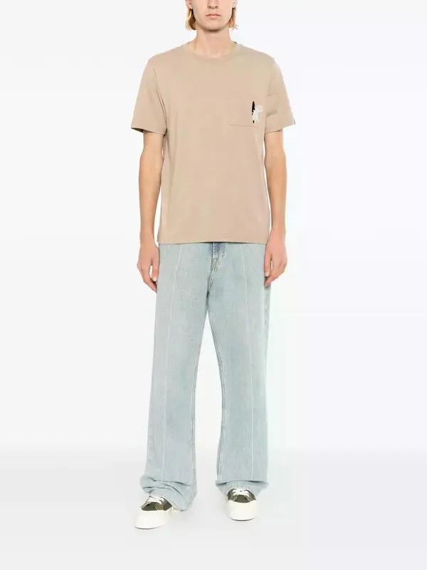 AGNES B. Dino-patch Pocket T-shirt
