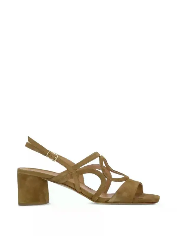JULIE DEE Strappy Suede Sandals