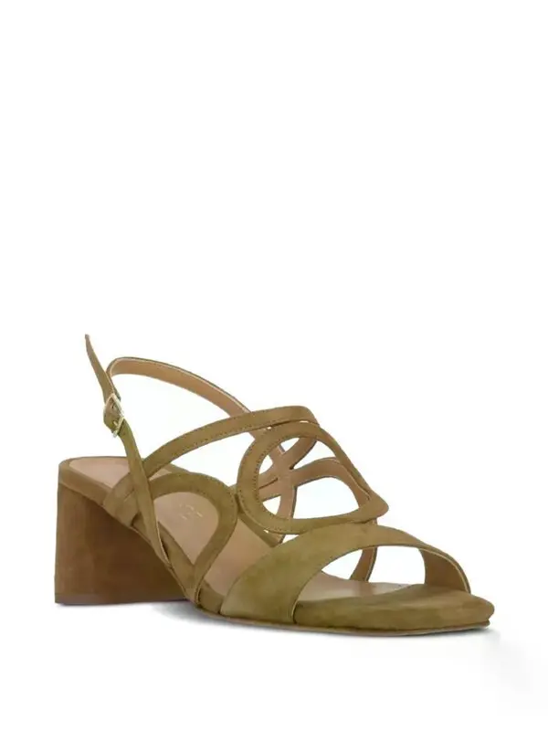 JULIE DEE Strappy Suede Sandals