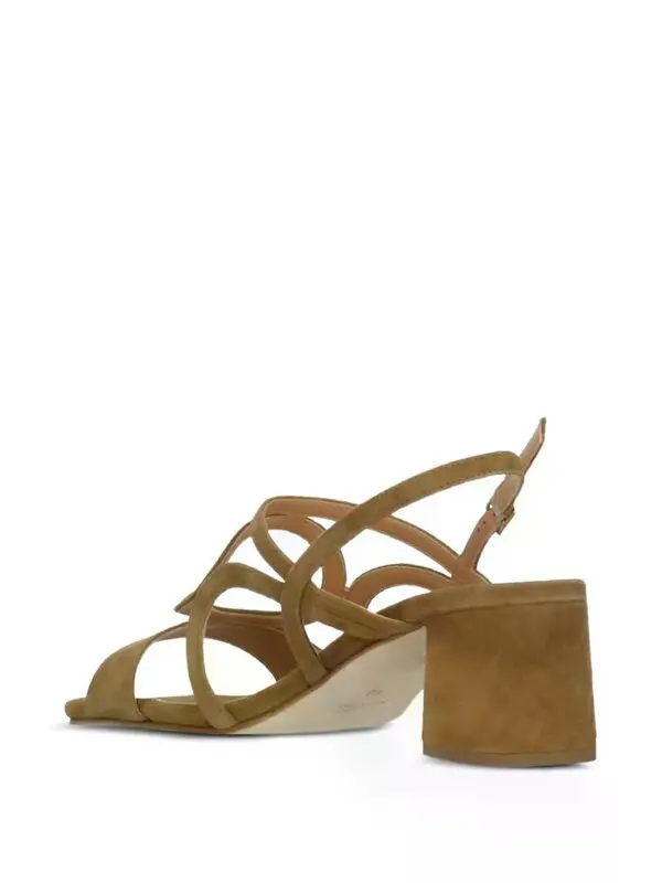 JULIE DEE Strappy Suede Sandals