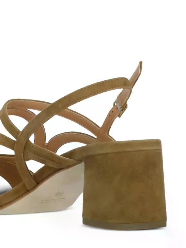 JULIE DEE Strappy Suede Sandals
