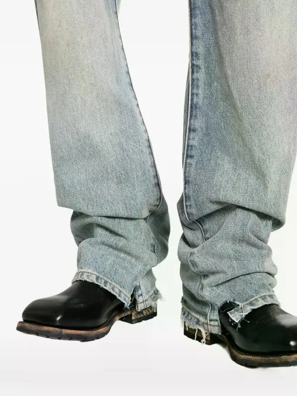 GALLERY DEPT. Belt-loop Distressed Jeans