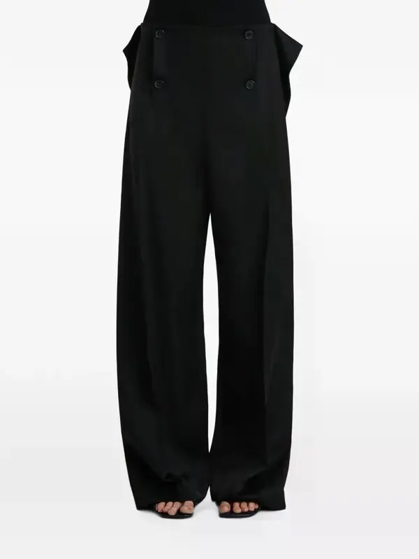Khaite Buttons Front Trousers