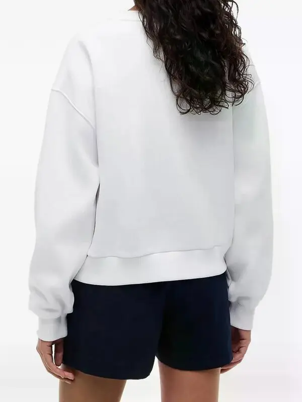 Tommy Hilfiger Logo Print Crew Neck Sweater