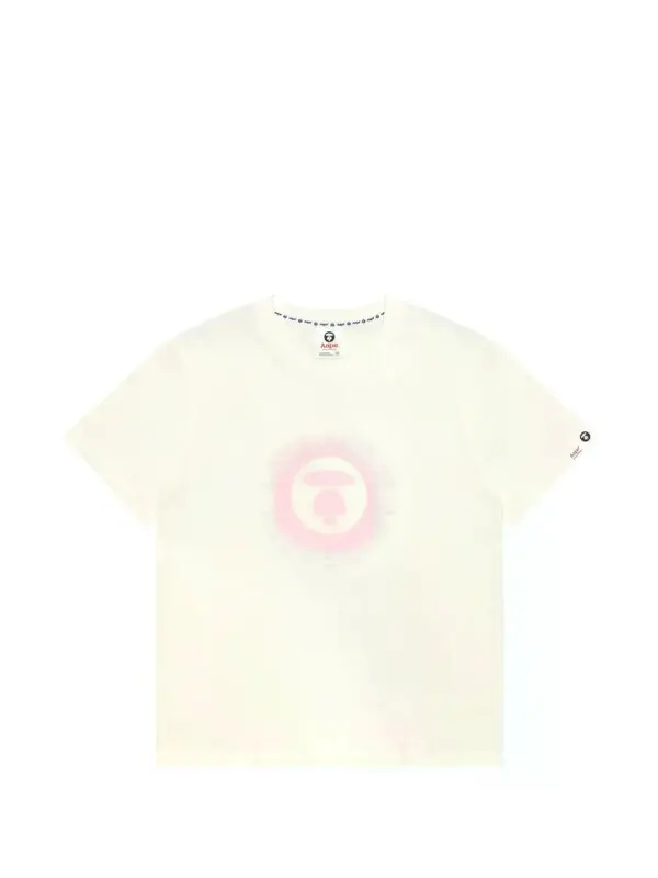 AAPE BY *A BATHING APE Logo Print T-shirt