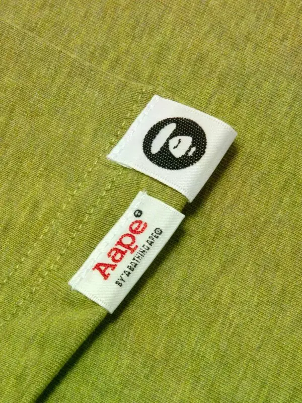 AAPE BY *A BATHING APE Logo-patch T-shirt