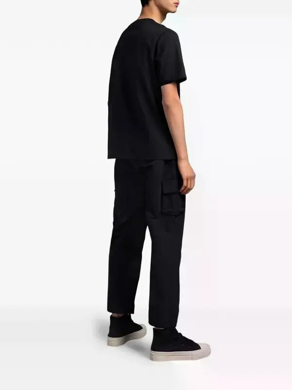 PORTS V Heart-patch Frayed T-shirt