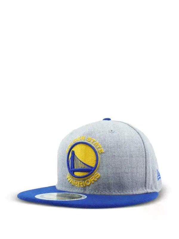 New Era Golden State Warriors Western Conference Fitted Cap - Grey