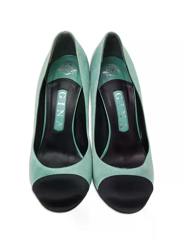 GINA Cap-toe Pumps