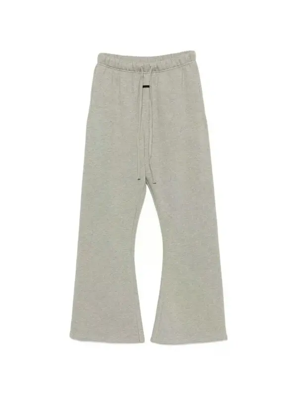 Fear Of God Flared Cotton Track Pants - Grey
