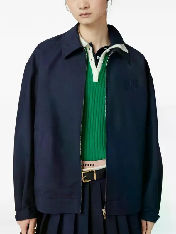 Miu Miu Mohair Blouson Jacket