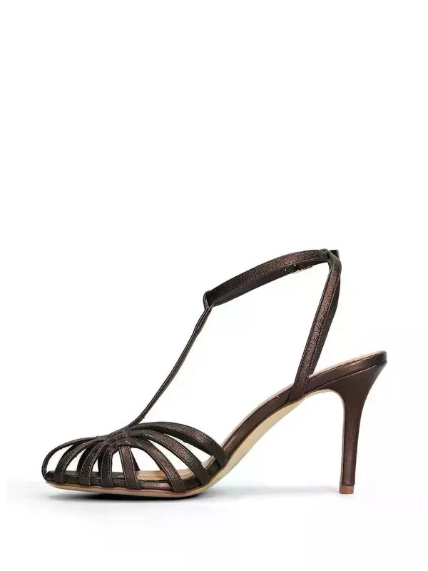 THE SELLER Stiletto Heel Sandals With Buckle Fastening