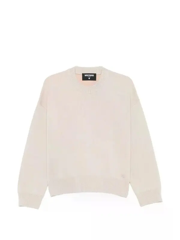 WRSTBHVR Dropped-shoulder V-neck Sweater