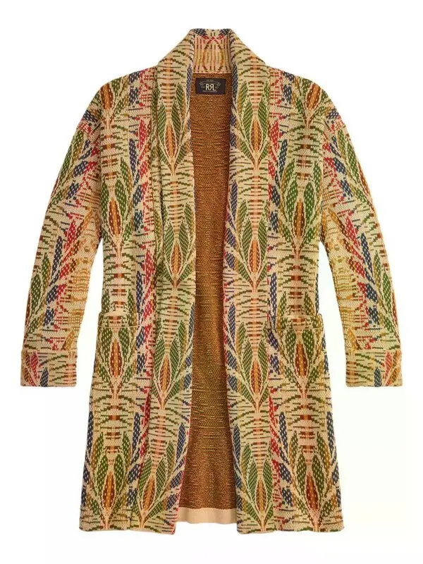 Ralph Lauren Leaf-pattern Cardigan