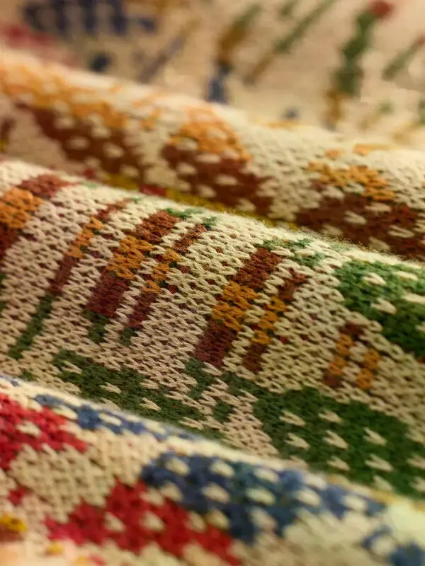 Ralph Lauren Leaf-pattern Cardigan