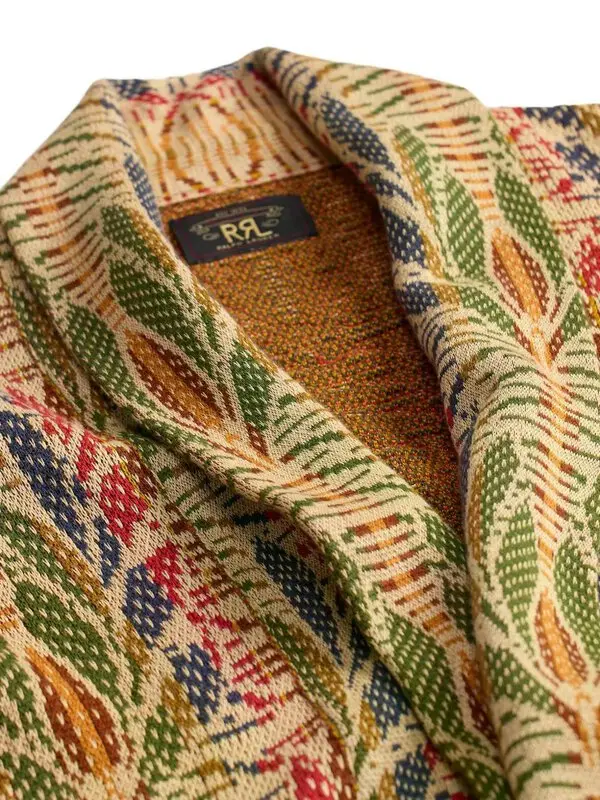 Ralph Lauren Leaf-pattern Cardigan