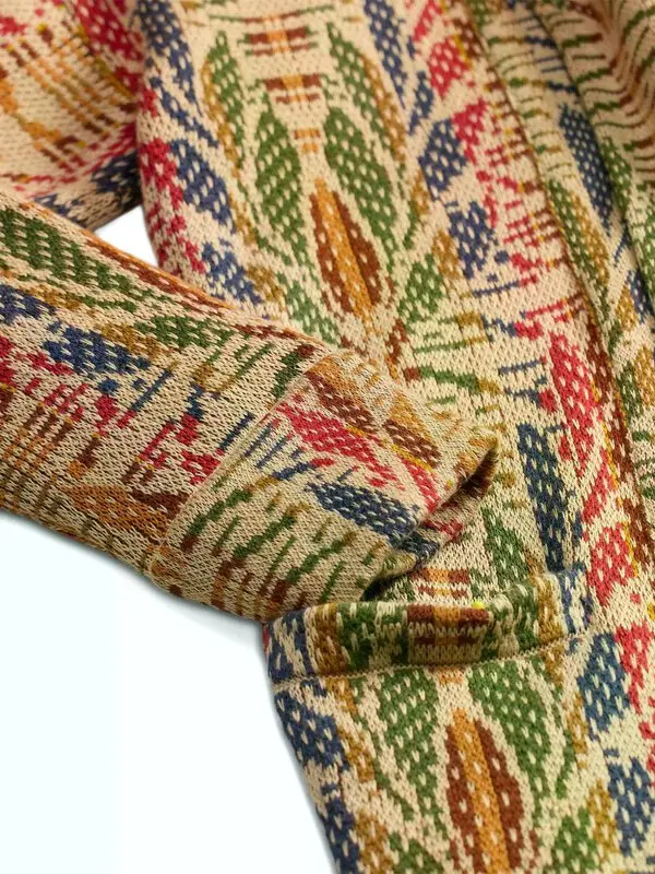 Ralph Lauren Leaf-pattern Cardigan