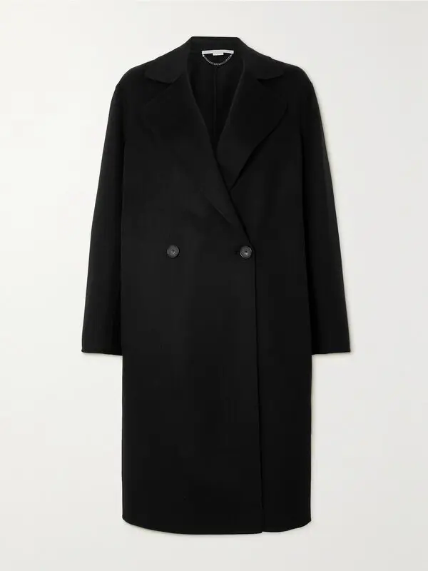 Stella McCartney Iconic Double-breasted Wool Coat
