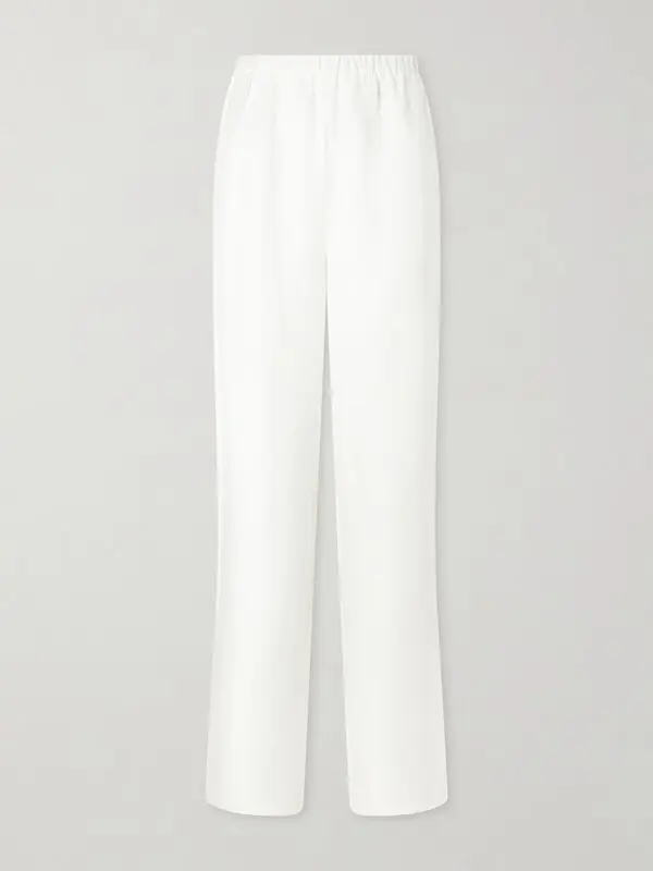 ANINE BING Roslyn Woven Wide-leg Pants