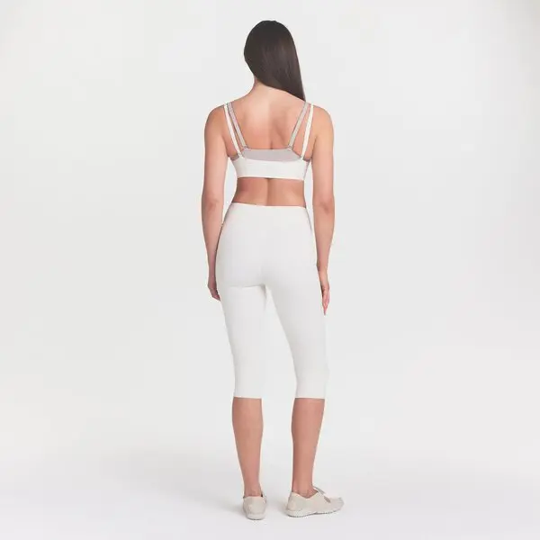 SKIMS Matte Cropped Leggings - Ivory