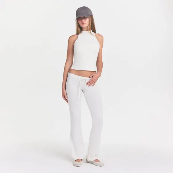 SKIMS Matte Racerback Mock Neck Tank