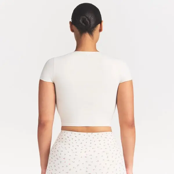 SKIMS Cropped Corset Tee