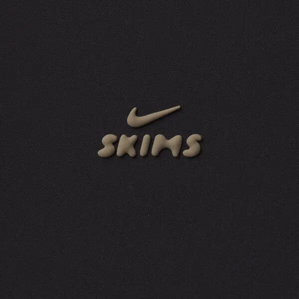SKIMS Oversized Track Jacket - Obsidian Olive Grey