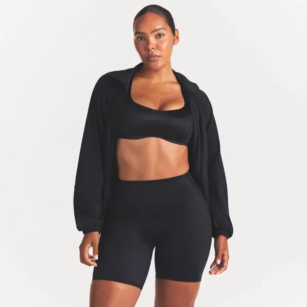 SKIMS Oversized Track Jacket