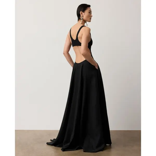 Ralph Lauren Lyndy Linen Maxi Dress
