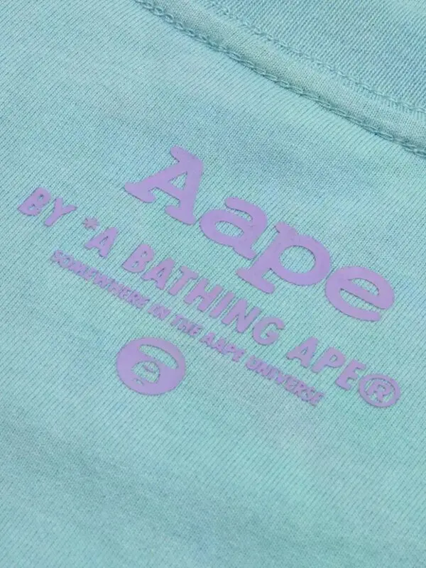 AAPE BY *A BATHING APE Logo Patch T-shirt