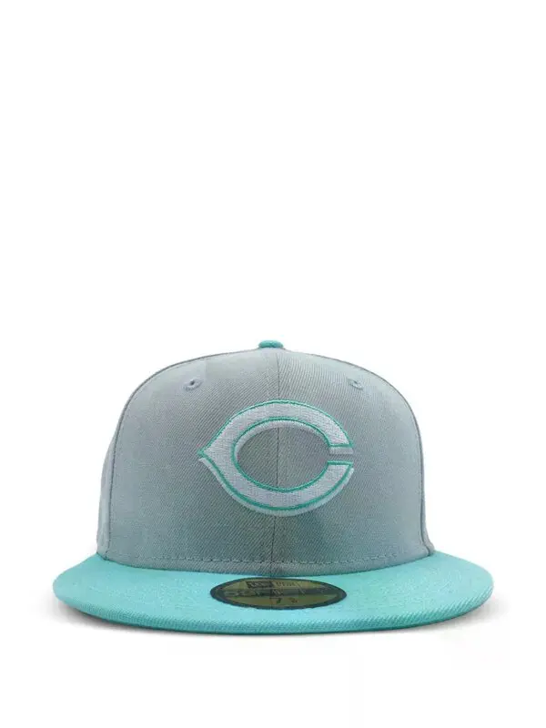 New Era Cincinnati Reds Fitted Cap - Grey