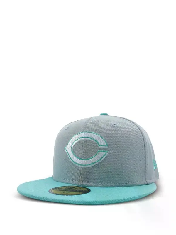 New Era Cincinnati Reds Fitted Cap - Grey