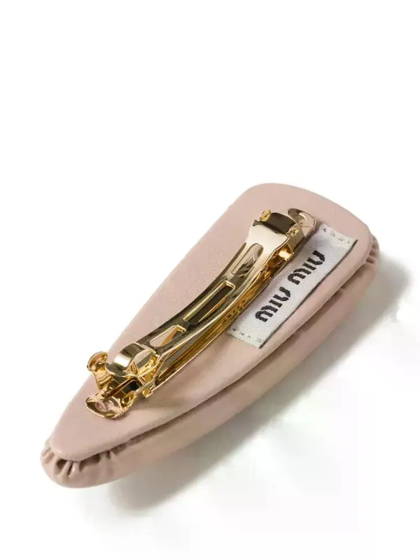 Miu Miu Patent Leather Hair Clip
