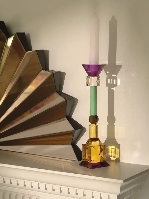 REFLECTIONS COPENHAGEN Salita Crystal Candlestick