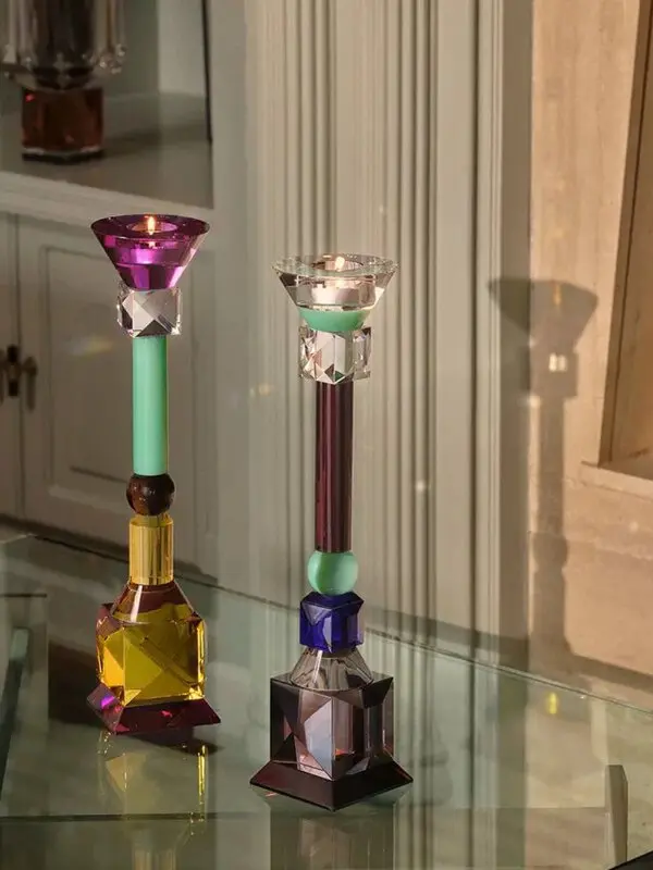 REFLECTIONS COPENHAGEN Salita Crystal Candlestick