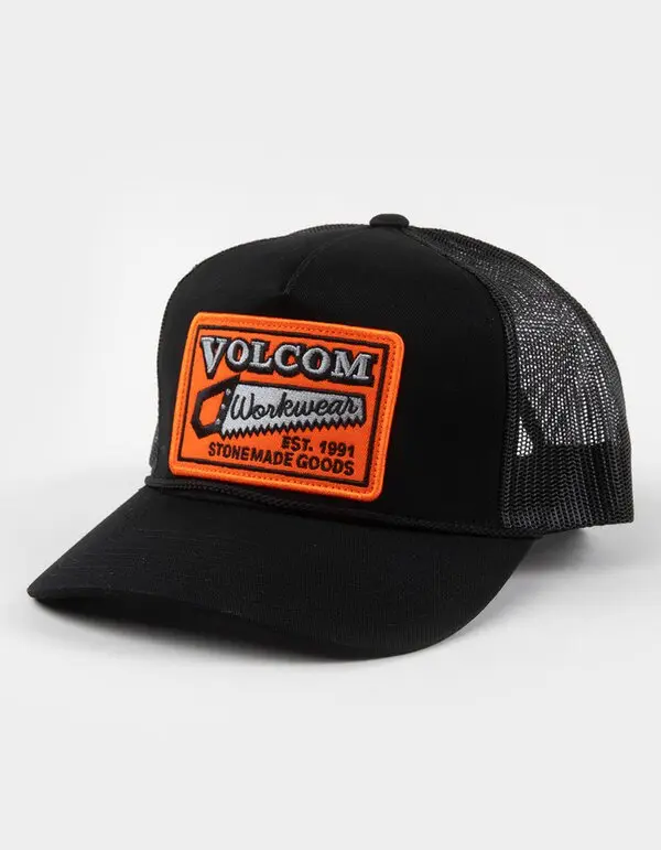 Volcom Sawstone Trucker Hat - Black