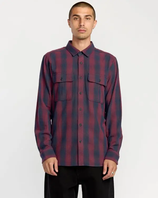 Volcom Shadowstone Flannel Long Sleeve Shirt