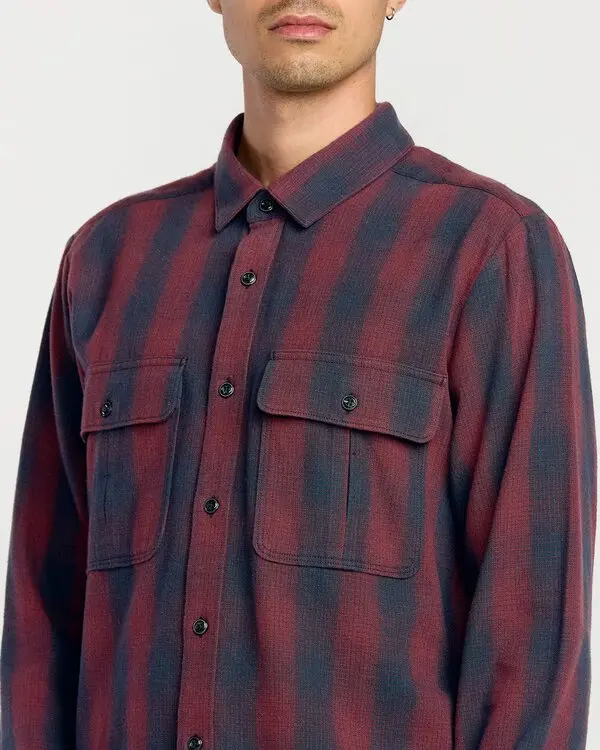 Volcom Shadowstone Flannel Long Sleeve Shirt