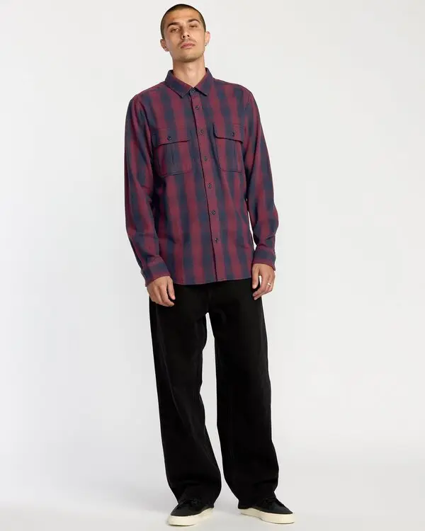 Volcom Shadowstone Flannel Long Sleeve Shirt