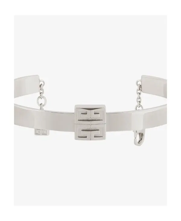 Givenchy 4g Bracelet In Silver Metal