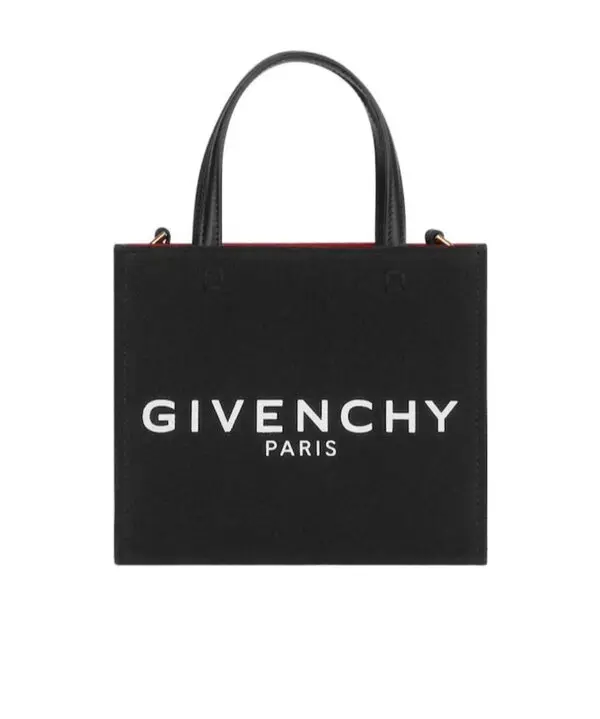 Givenchy Mini G Tote Shopping Bag - Black