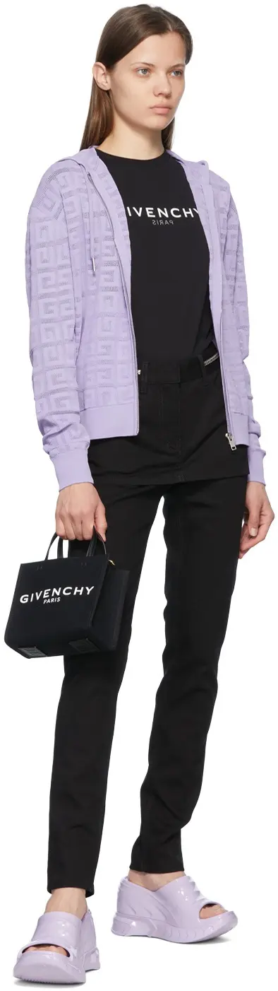 Givenchy Mini G Tote Shopping Bag - Black