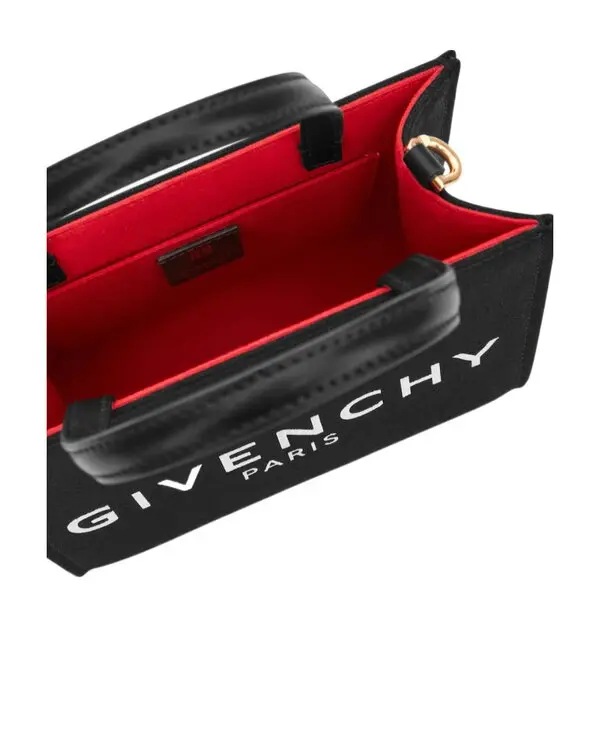 Givenchy Mini G Tote Shopping Bag - Black
