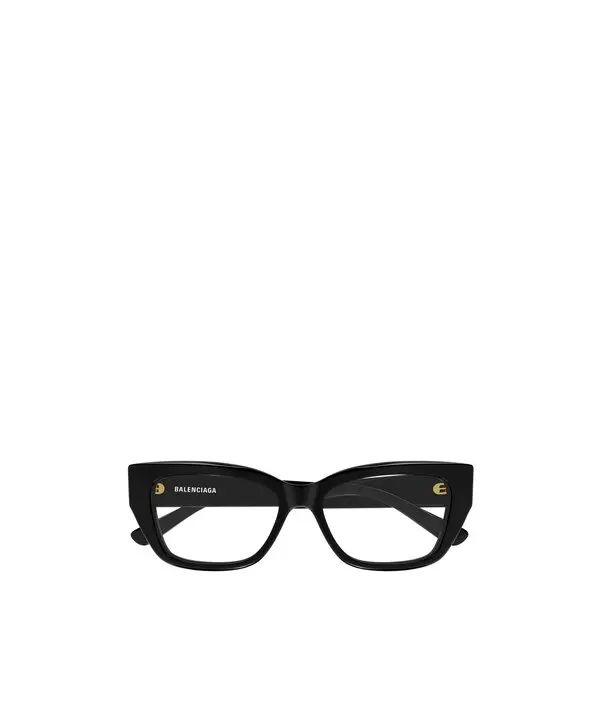 Balenciaga Cat Eye Frame Eyeglasses - Black