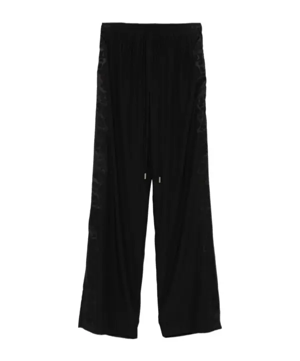 Ermanno Scervino Lace Insert Drawstring Trousers
