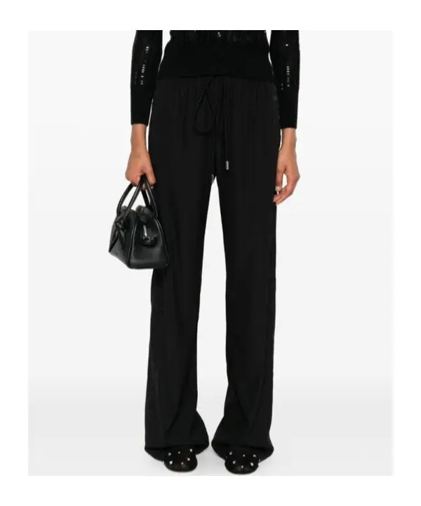 Ermanno Scervino Lace Insert Drawstring Trousers