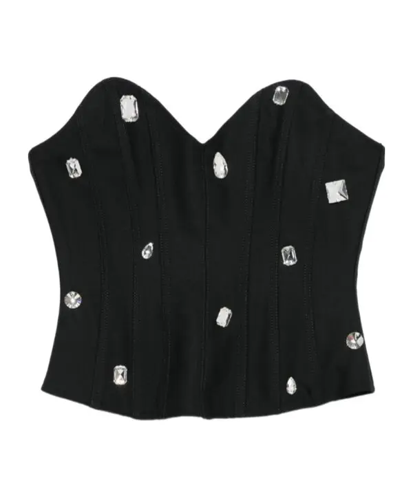 David Koma Decorative Corset - Black