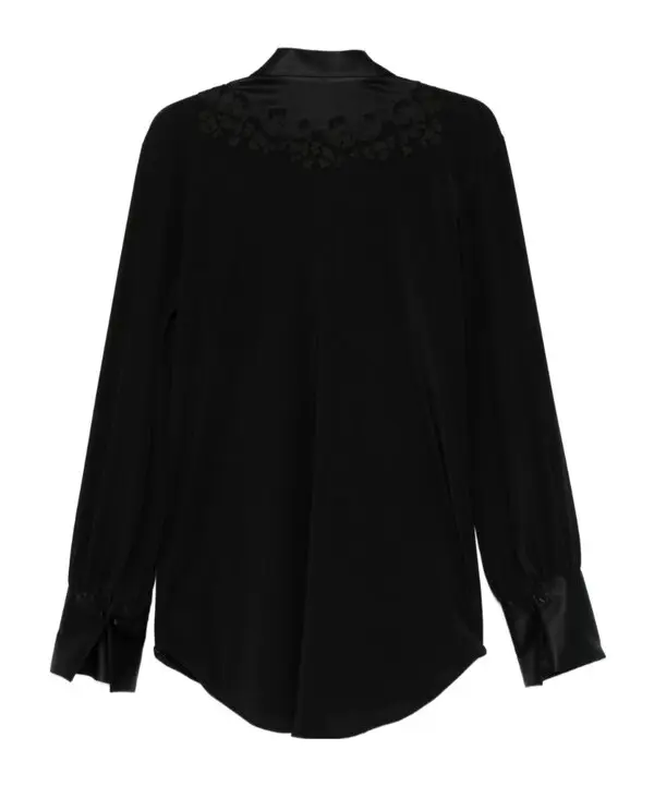 Ermanno Scervino Floral Embroidered Shirt