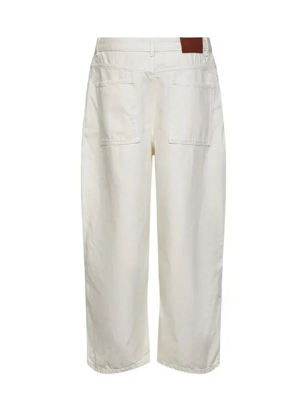 Studio Nicholson Paolo Balloon Jeans - White